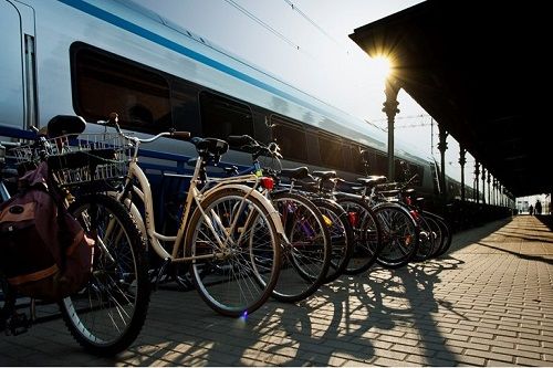 Poland and Germany implement successfully bicycle spaces in trains